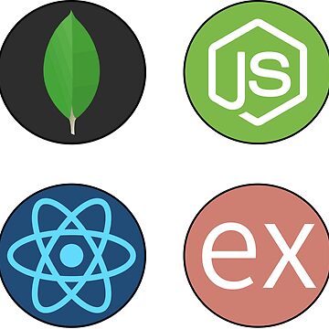 "MERN stack" Sticker for Sale by HmdArtistry | Redbubble