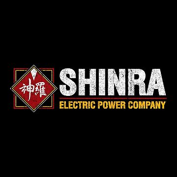 "Shinra Electric Power Company" Essential T-Shirt for Sale by huckblade ...