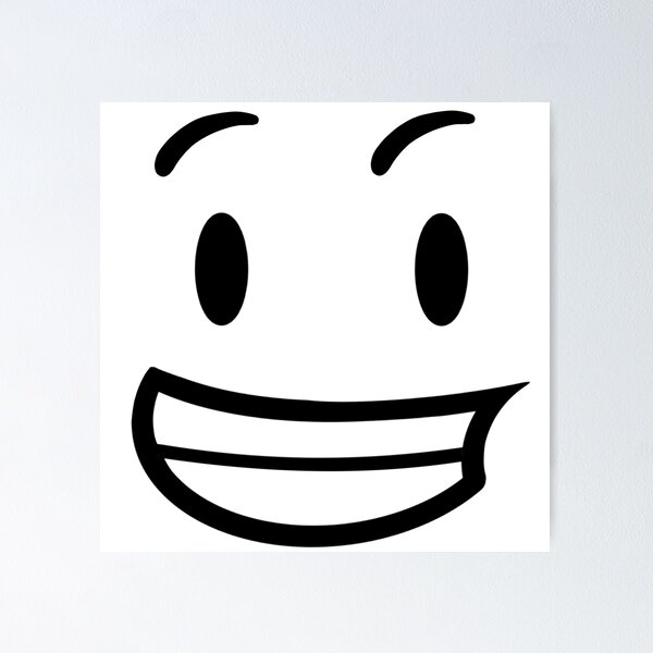 "BFDI Check It Face" Poster for Sale by MsBonnie | Redbubble
