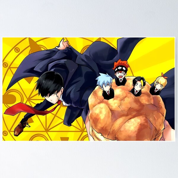 "Mashle Magic and muscles" Poster for Sale by IchibiDesign | Redbubble