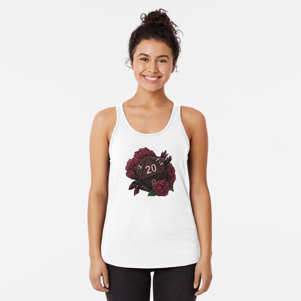 "Rose D20 - Red Variant - Tabletop Gaming Dice" Sticker for Sale by ...