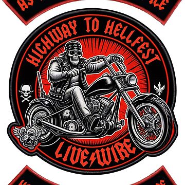 "Livewire ACDC" Sticker for Sale by Cruickshanks-c | Redbubble