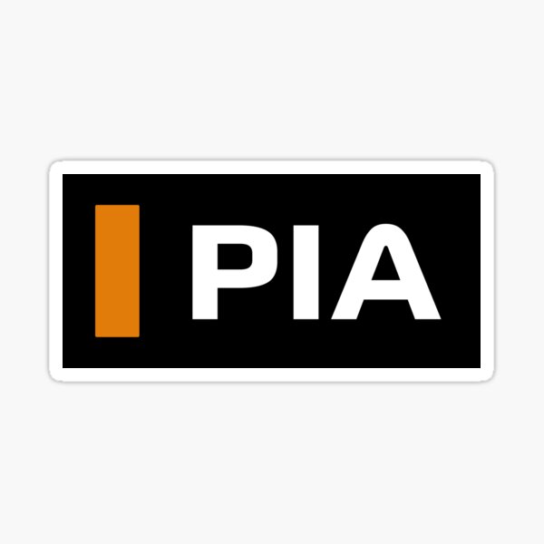 "PIA - Oscar Piastri 2024 v2" Sticker for Sale by F1PIT | Redbubble