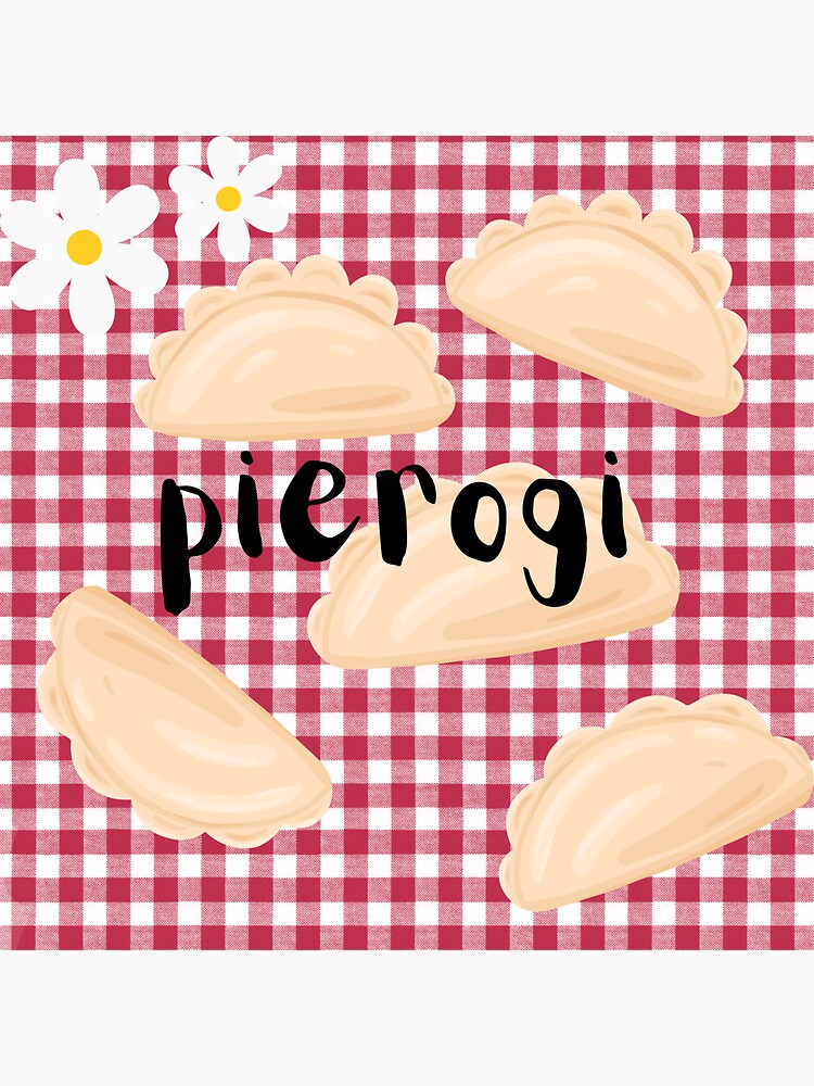 "Pierogi" Sticker for Sale by AnulaArt | Redbubble