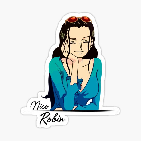 "Nico Robin" Sticker by Mikespiritz | Redbubble