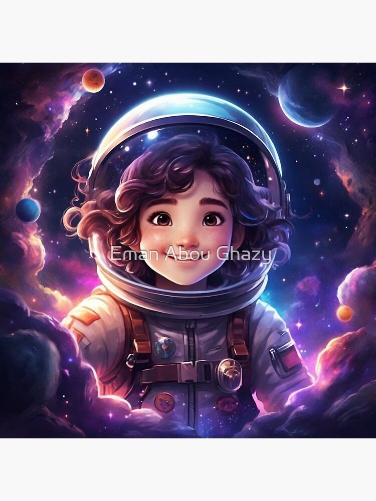 "Galactic Explorer" Poster for Sale by Eman Abou Ghazy | Redbubble