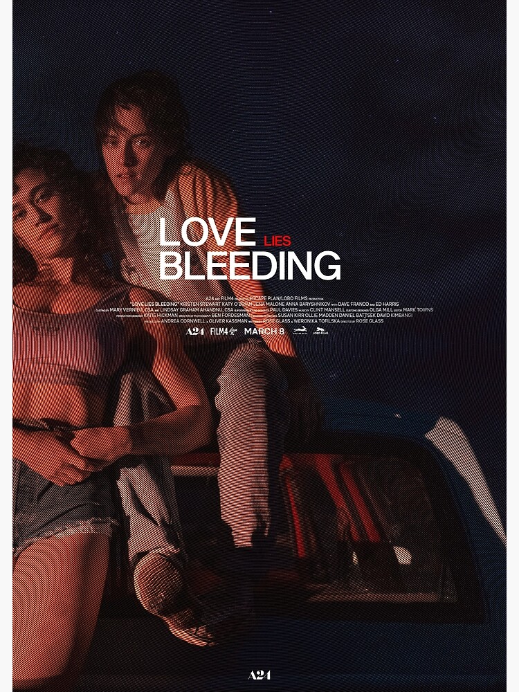 Love Lies Bleeding (2024) Movie Poster sold by Boor Amenable | SKU 4918346 | Printerval UK