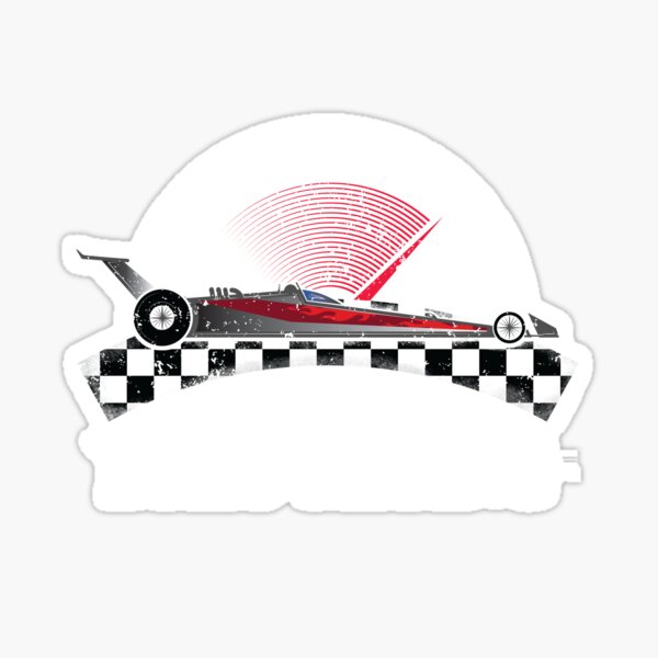 "Top Fuel Drag Racing Stock Car Dragster Racing" Sticker by shoppzee ...