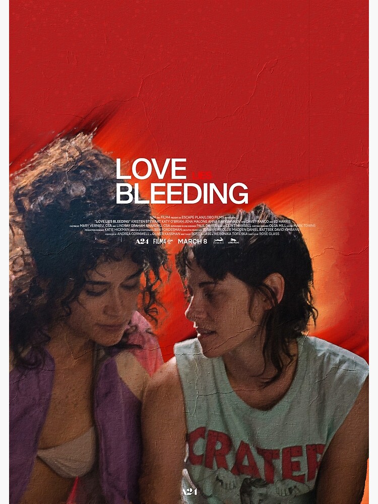 Love Lies Bleeding (2024) Movie Poster sold by Crystalline Lorne | SKU 4918350 | Printerval UK