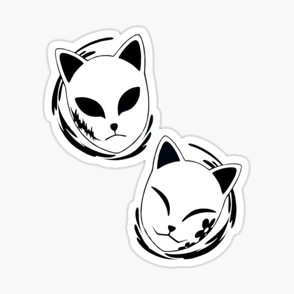 "Demon Slayer Mask" Sticker for Sale by Special Maze | Redbubble