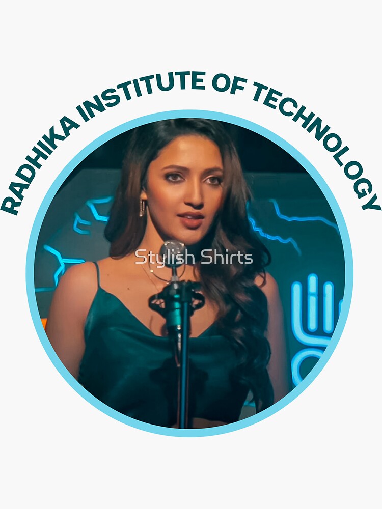 "Tillu Square Radhika Institute of Technology - DJ Tillu" Sticker for ...
