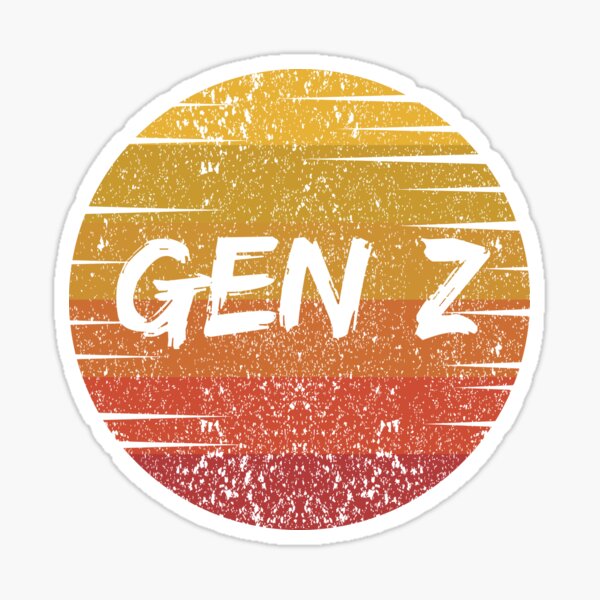 "Generation Z" Sticker by KarakitAI | Redbubble