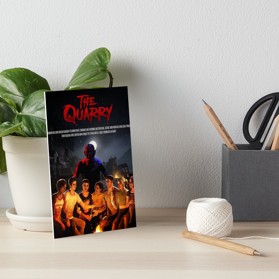 "The Quarry Poster" Sticker for Sale by Chanel Chaplin | Redbubble