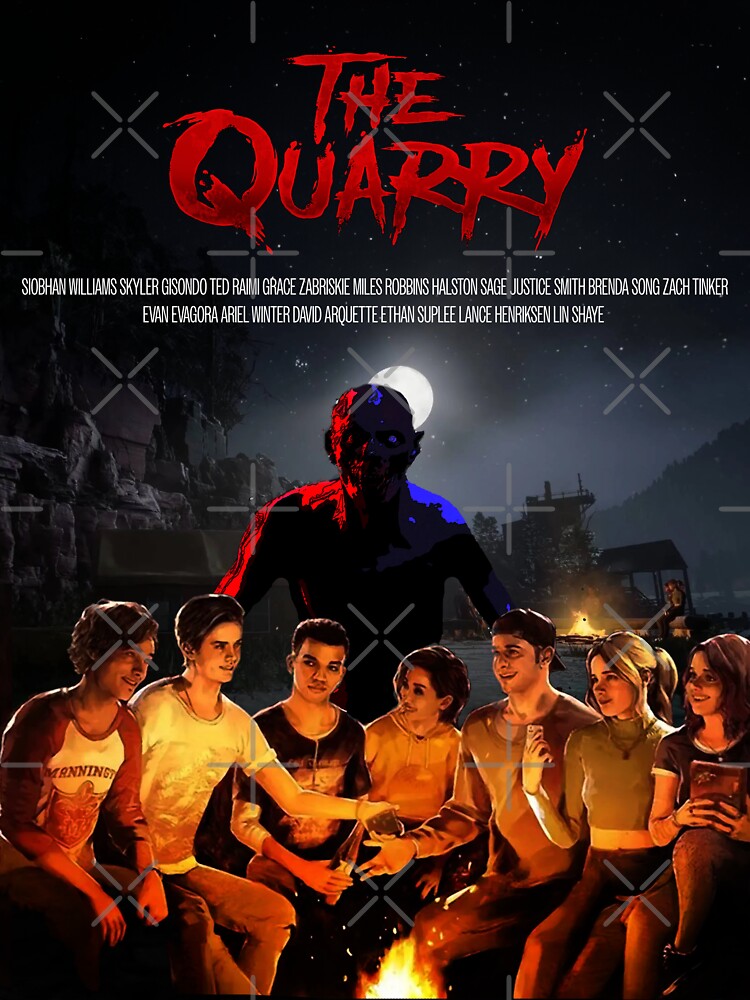 "The Quarry Poster" Sticker for Sale by Chanel-xox | Redbubble
