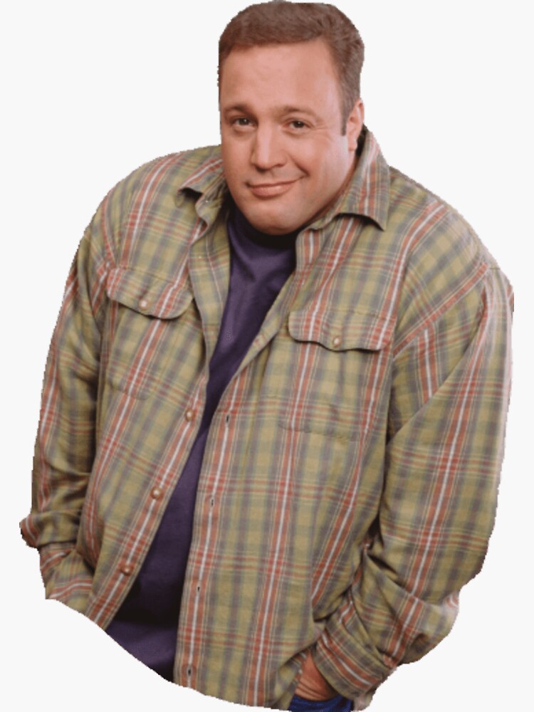 "Kevin James Shrug" Sticker for Sale by savagememestore | Redbubble