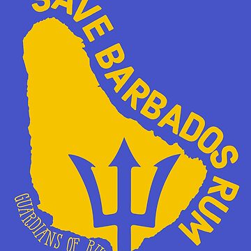 "Save Barbados Rum" Sticker for Sale by TheOGGayleSeale | Redbubble