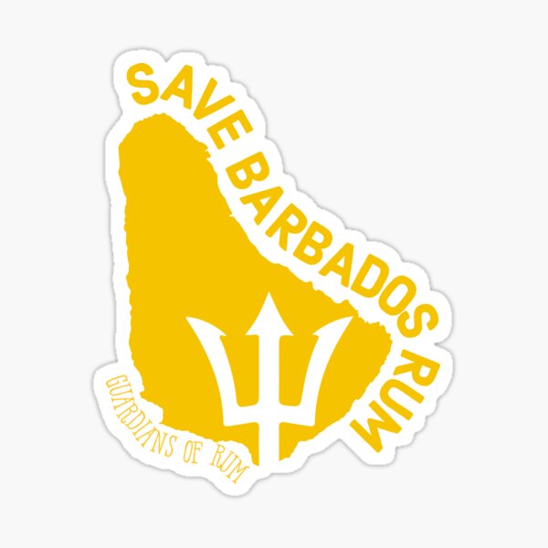 "Save Barbados Rum" Sticker for Sale by TheOGGayleSeale | Redbubble