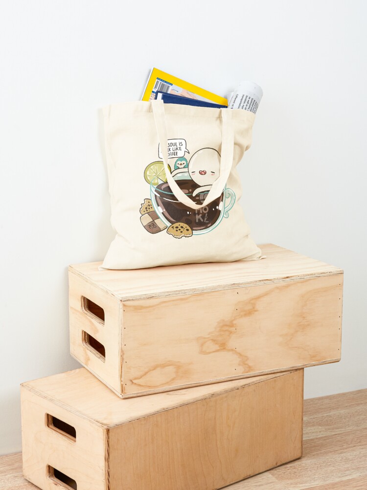 "Moki Dark coffee" Tote Bag by mokioki | Redbubble