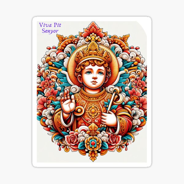 "Viva Pit Senyor " Sticker for Sale by YVESTEP | Redbubble
