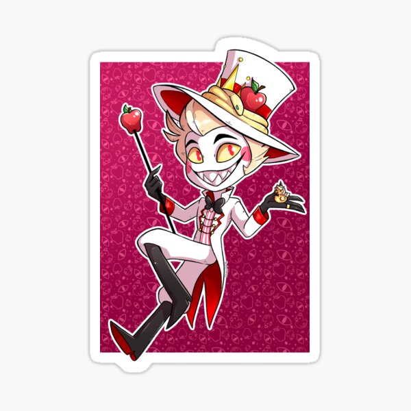 "Chibi Lucifer - Hazbin Hotel" Sticker for Sale by robot0artist | Redbubble