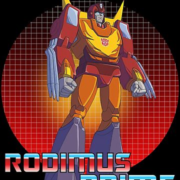 "Rodimus Prime Autobot Transformer G1" Sticker for Sale by kazzoie ...