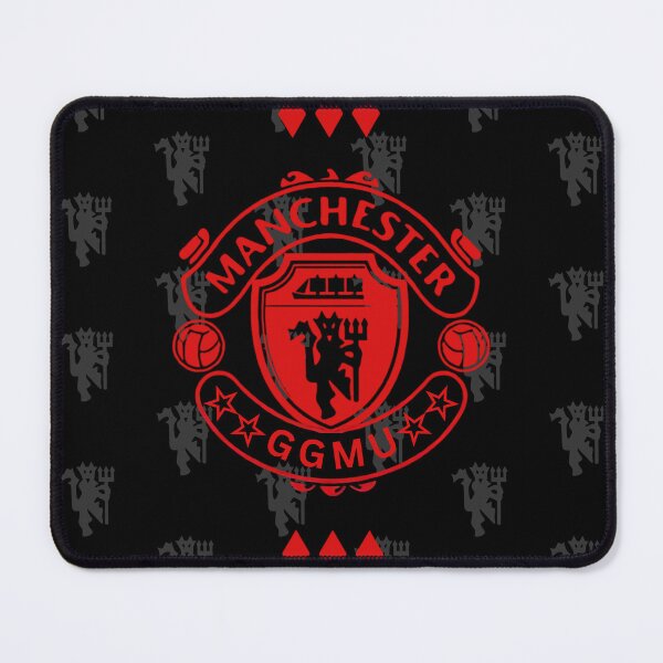 "Red Devils Pattern " Mouse Pad for Sale by SportyVerse | Redbubble
