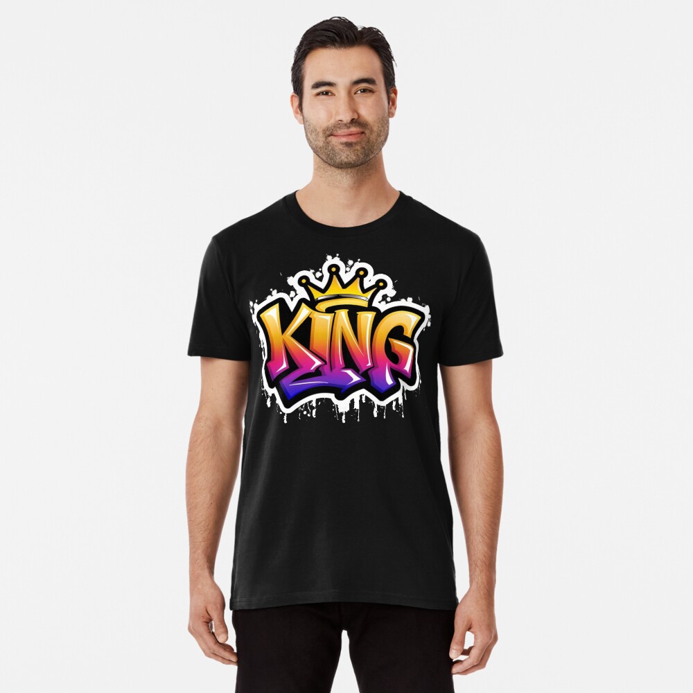 "King Graffiti Street Wall Art for Graffiti Makers" Sticker for Sale by ...
