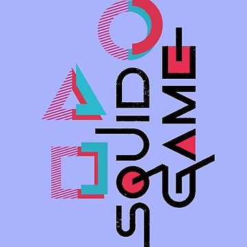 "SQUID GAME symbol" Sticker for Sale by hojeong-art | Redbubble