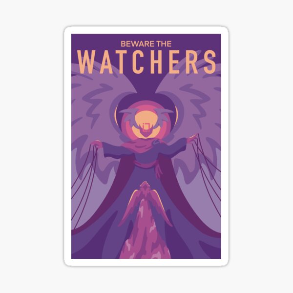 "Beware the Watchers - Hermitcraft / Life Series" Sticker for Sale by ...