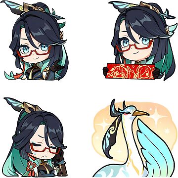 "Xianyun Pack | Genshin Impact" Sticker for Sale by Verthalies | Redbubble