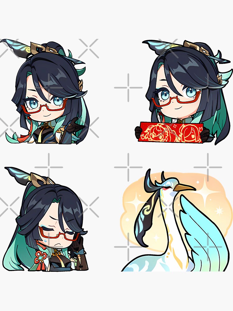 "Xianyun Pack | Genshin Impact" Sticker for Sale by Verthalies | Redbubble