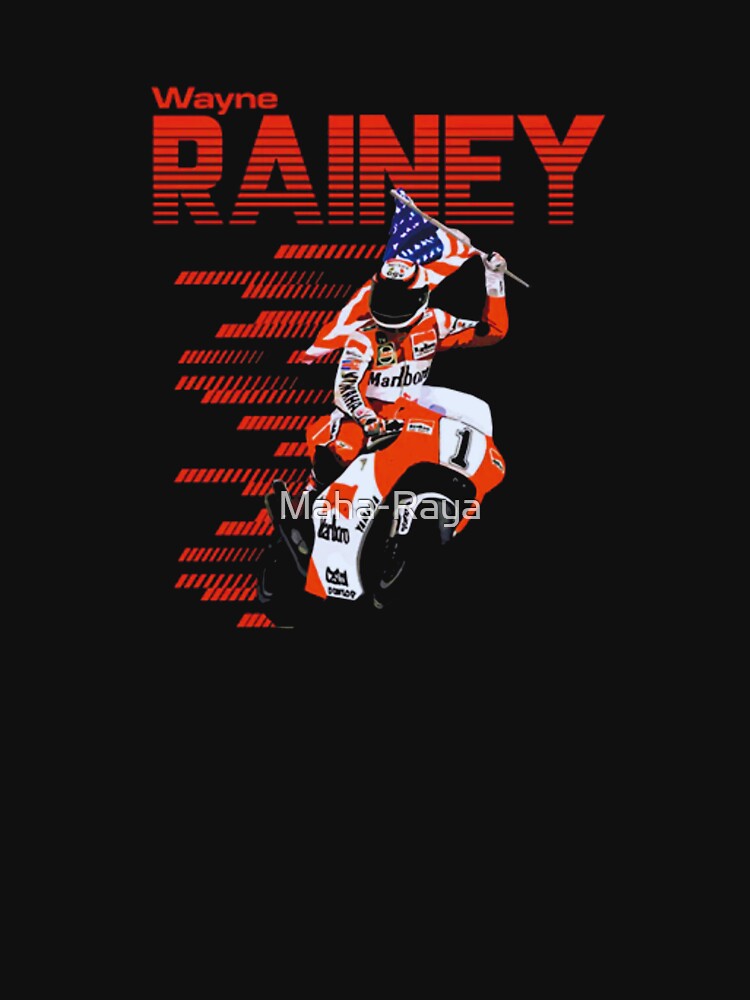 "Wayne Rainey motorcycle racing 4" Essential T-Shirt for Sale by Maha ...
