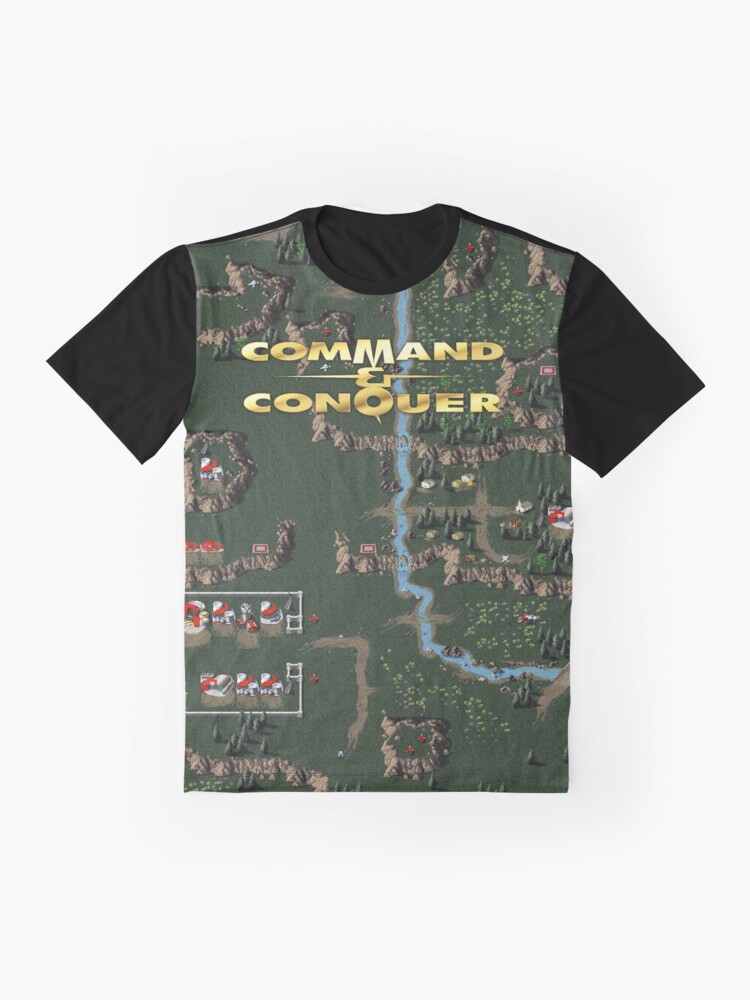 "Command & Conquer 1 Tiberian Dawn Retro DOS Game Fan Print" Graphic T ...