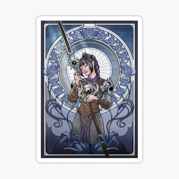 "Shadowheart Baldurs Gate 3" Sticker for Sale by the-cartart | Redbubble