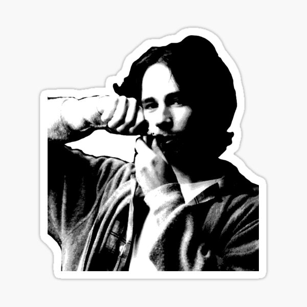 "Jeff Buckley" Sticker by altervalen | Redbubble