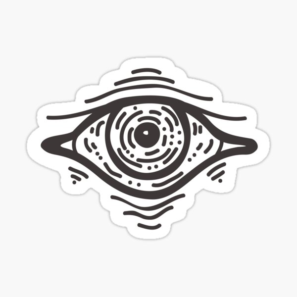 "Third Eye" Sticker by MarinaBH | Redbubble
