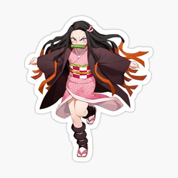 "Nezuko Kamado" Sticker for Sale by Delightes | Redbubble