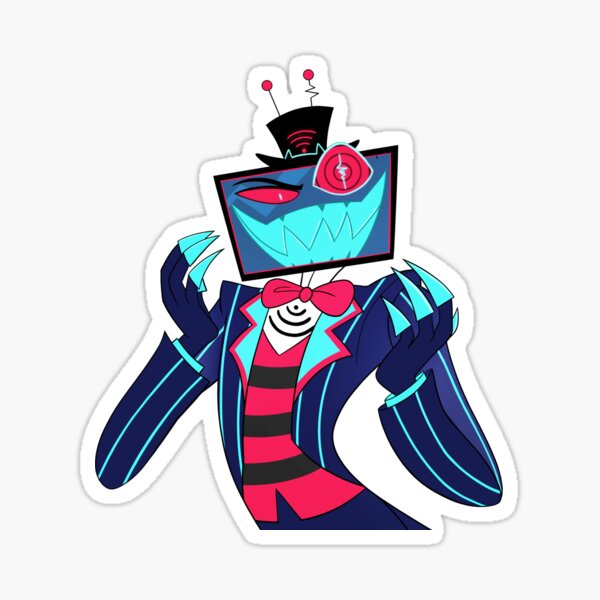 "Vox (Hazbin Hotel)" Sticker by Rollito | Redbubble
