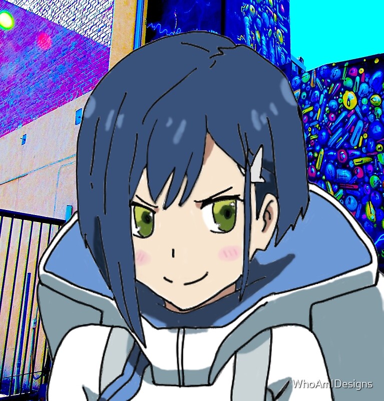 "Darling in the Franxx: Ichigo Blush" by WhoAmIDesigns | Redbubble