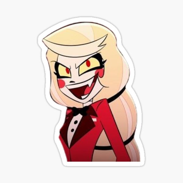 "hazbin hotel charlie" Sticker for Sale by Dark-Side-Shop | Redbubble