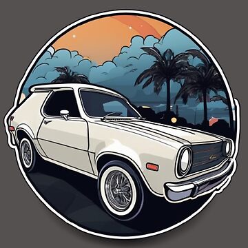 "AMC gremlin car, 1970s" Sticker for Sale by JIGUWORLD | Redbubble