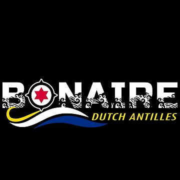 "BONAIRE DUTCH ANTILLES FLAG INSPIRED" Sticker for Sale by ...