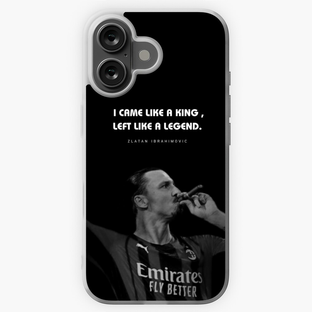 "Zlatan Ibrahimovic Motivational Quote Portrait" Poster for Sale by ...