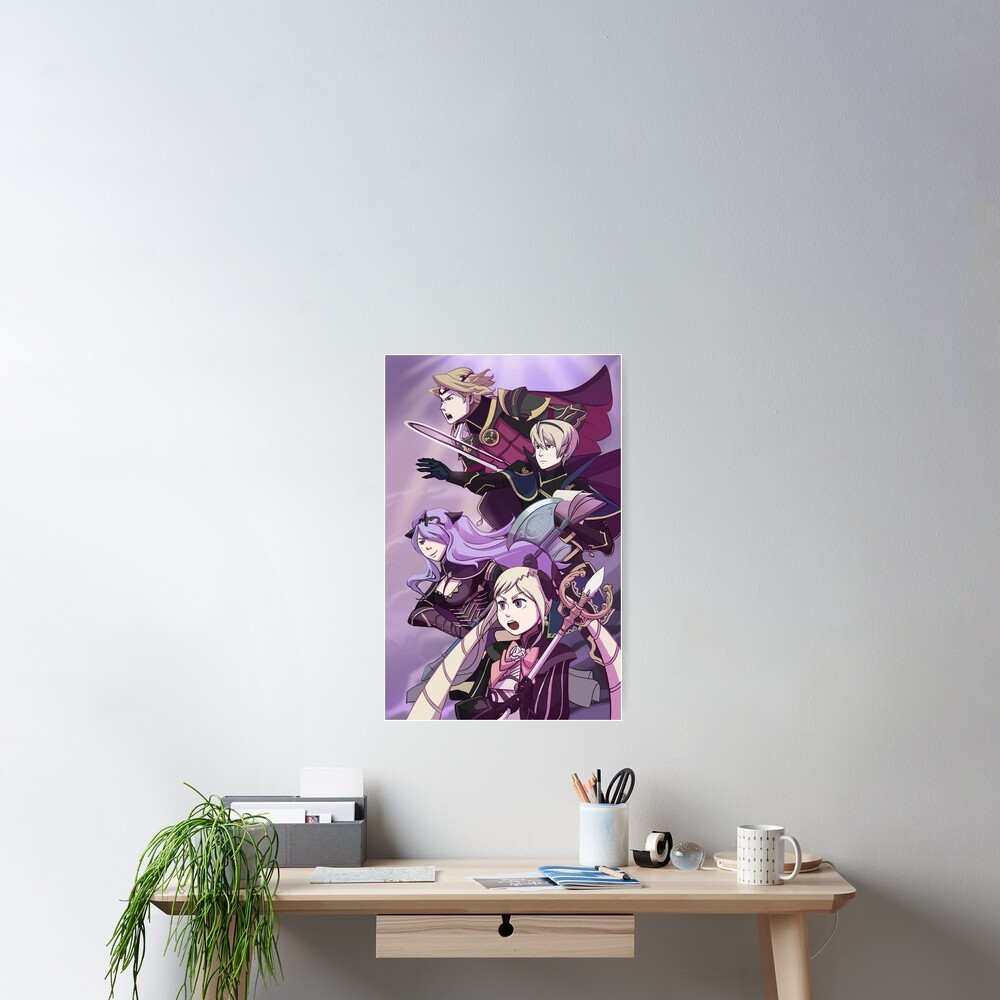"Fire Emblems: Fates - Nohr" Poster for Sale by hijinxx | Redbubble