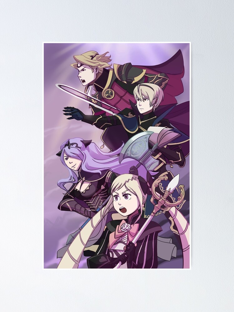 "Fire Emblems: Fates - Nohr" Poster for Sale by hijinxx | Redbubble