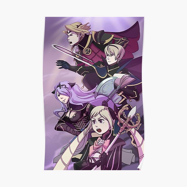 "Fire Emblems: Fates - Nohr" Poster for Sale by hijinxx | Redbubble