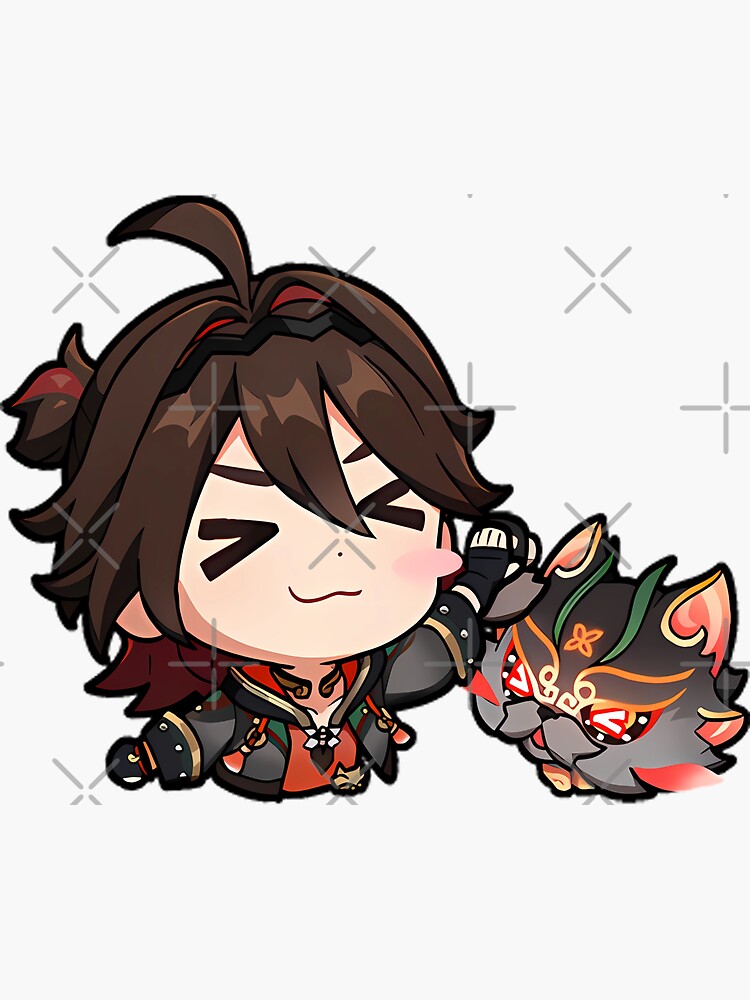 "Yip Gaming | Genshin Impact" Sticker for Sale by Verthalies | Redbubble