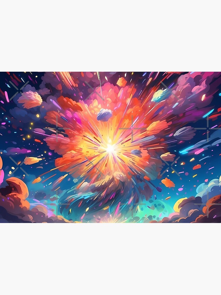 "Abstract art of an explosion" Jigsaw Puzzle for Sale by Gabriel Vidal ...