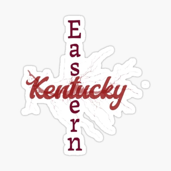 "Eastern Kentucky Artistic" Sticker for Sale by KoumlisArt | Redbubble