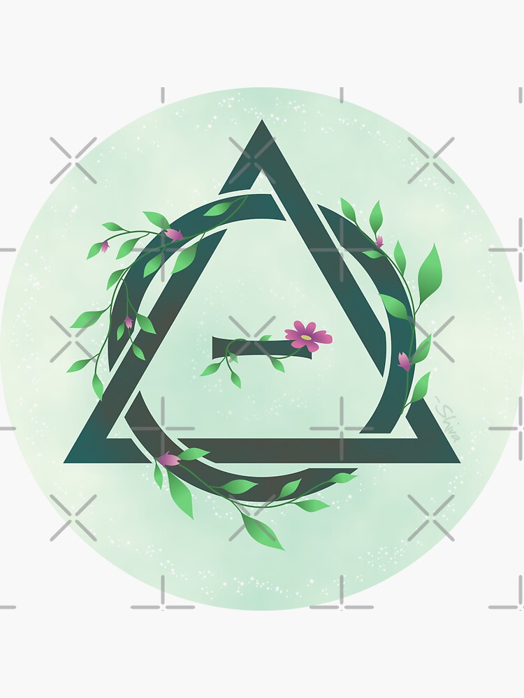 "Therian Symbol - Natural Connection" Sticker for Sale by Shira-yuki ...